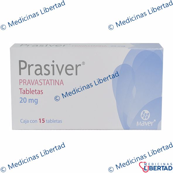 PRASIVER TABLETAS 20MG C/15 | Medicinas Libertad